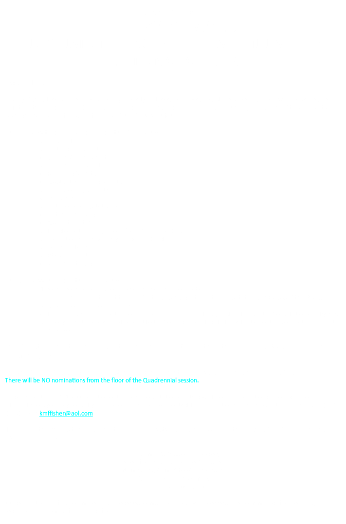 OFFICIAL NOMINATION FORM
